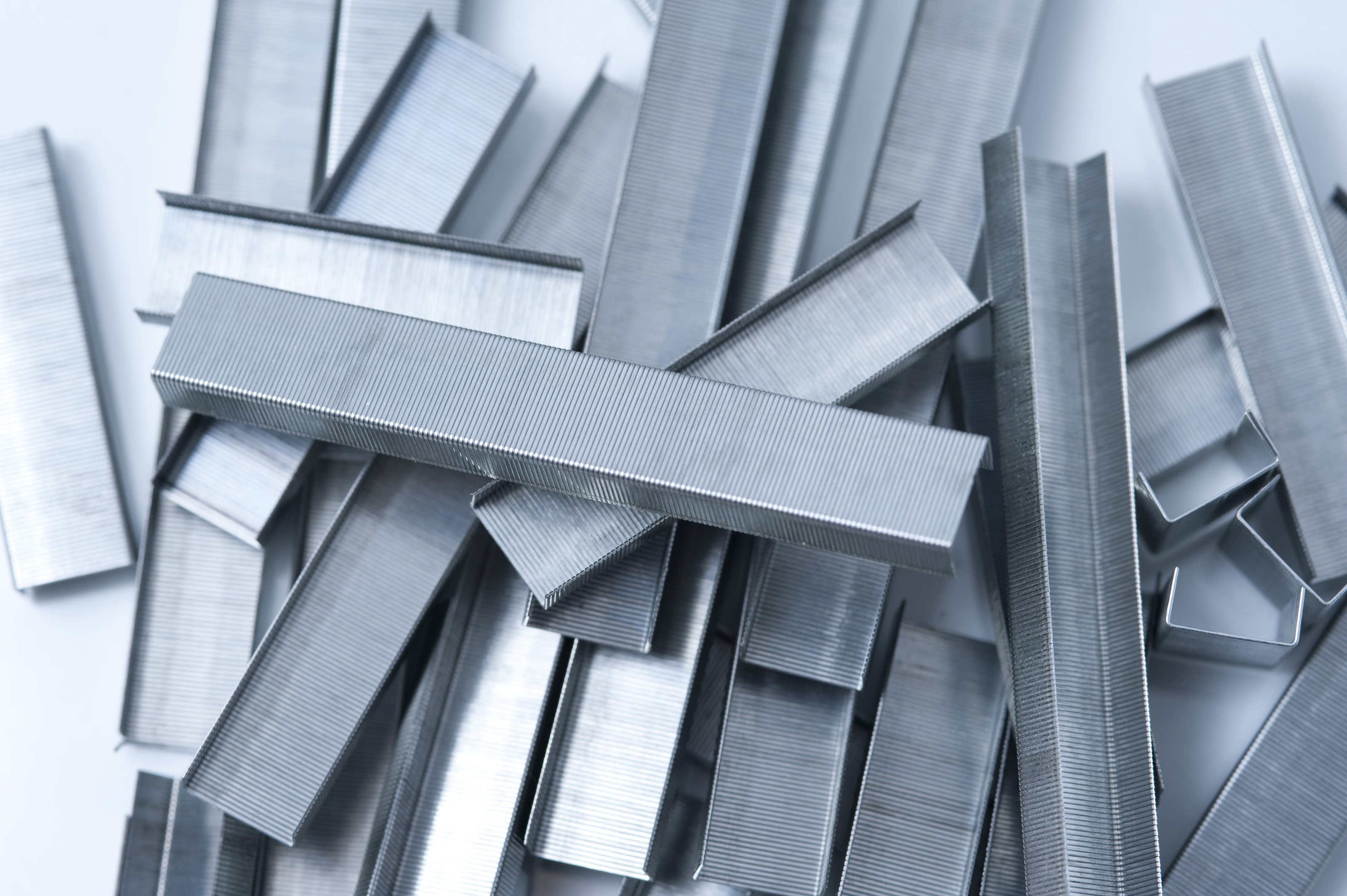Free Stock Photo 5317 Random Arrangement Of Metal Staples Freeimageslive